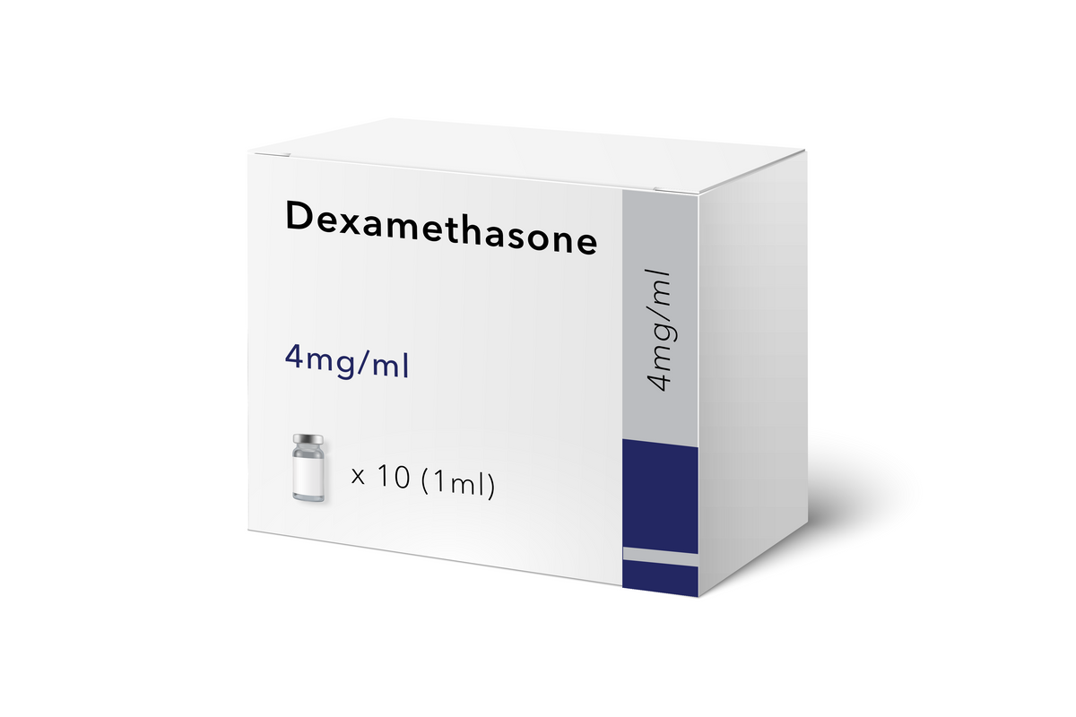 Dexamethasone 4mg/ml 1ml Inj x10 – Medicines | MedAire Shop – EU