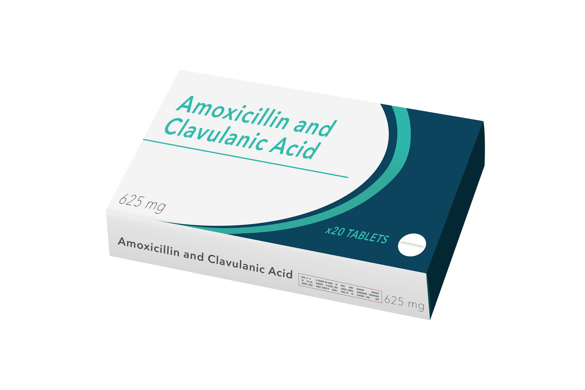 Amoxycillin & Clavulanic Acid 625mg Tabs x20 – Medicines | MedAire Shop ...