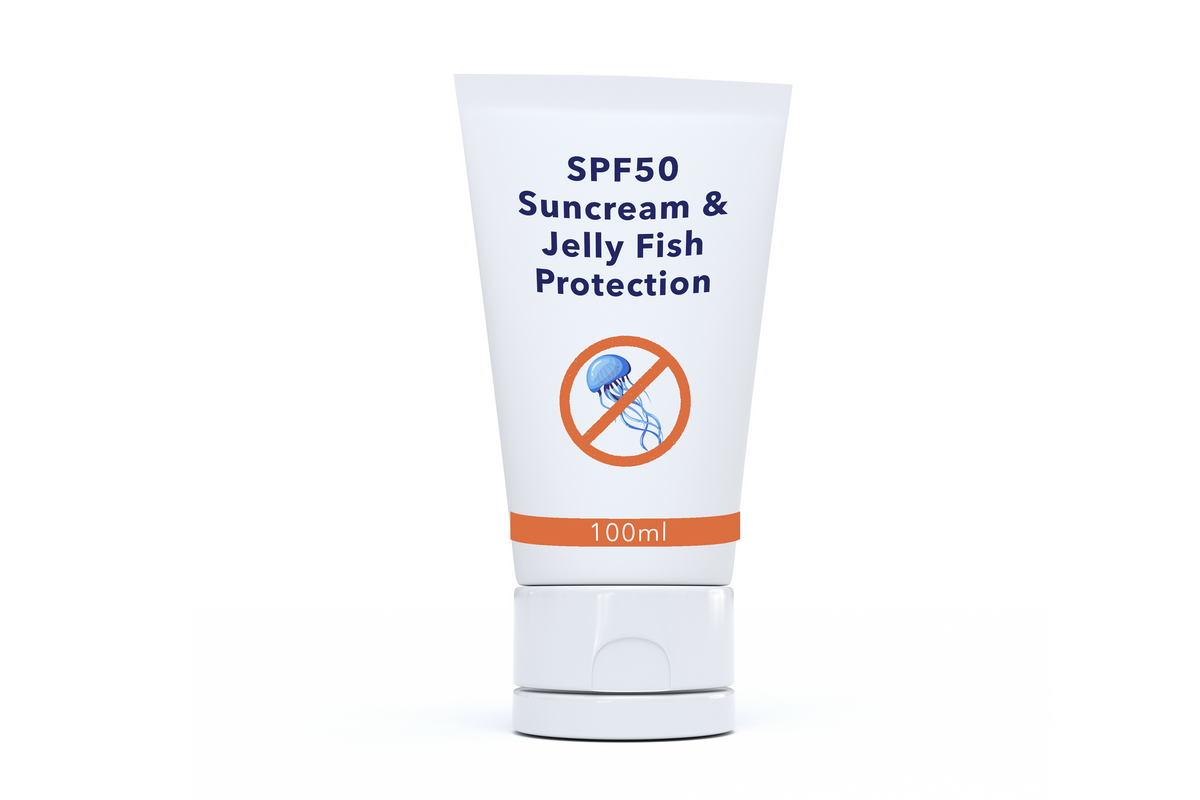 Suncream SPF50 & Jelly Fish Protection 100ml – Medicines | MedAire Shop ...